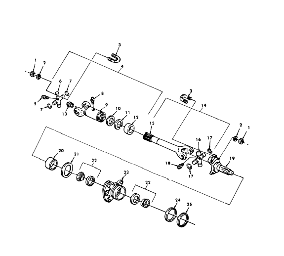Front & Rear Axle – M151 Parts