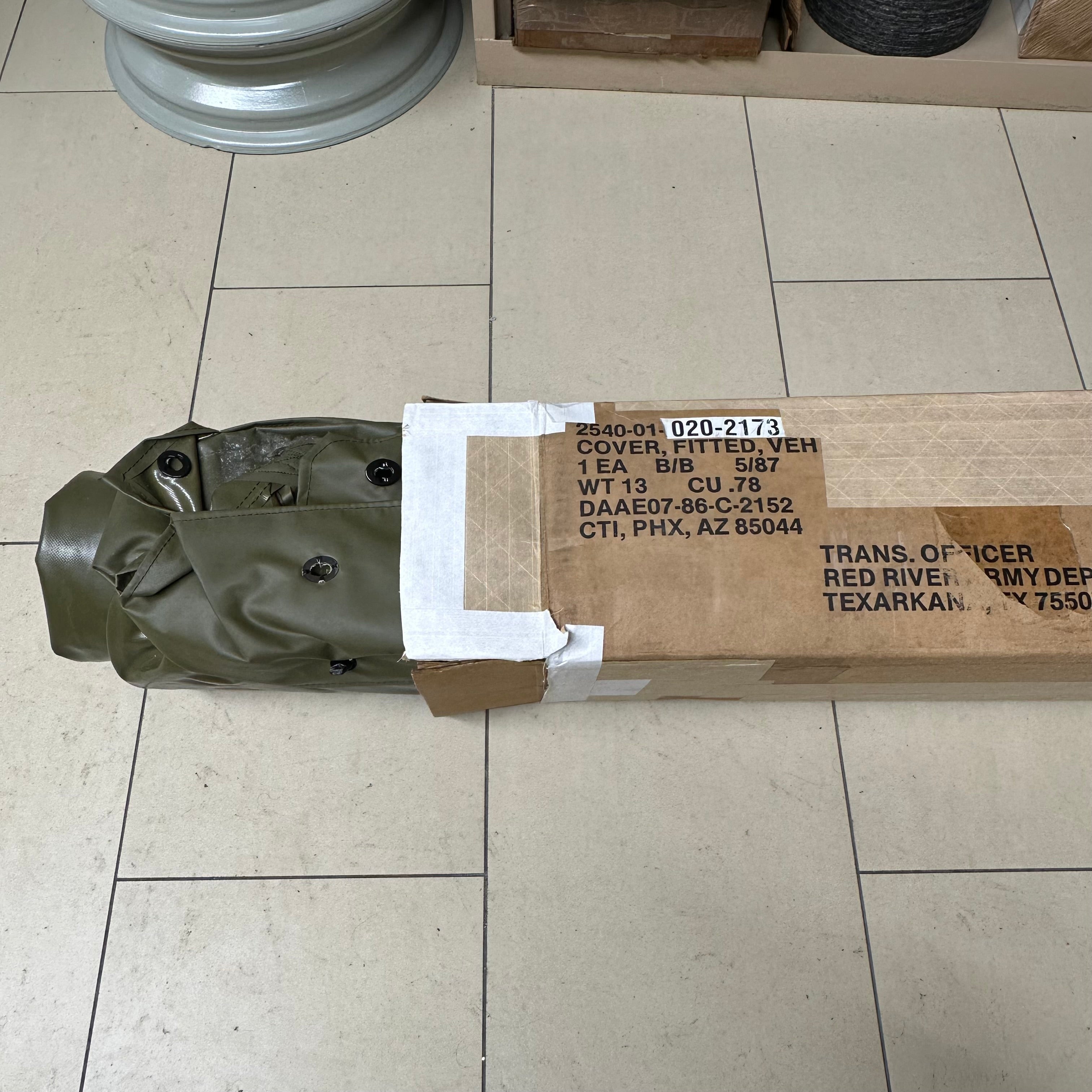 NOS M151A1 - M151A2 Vinyl TOP OD Color – M151 Parts