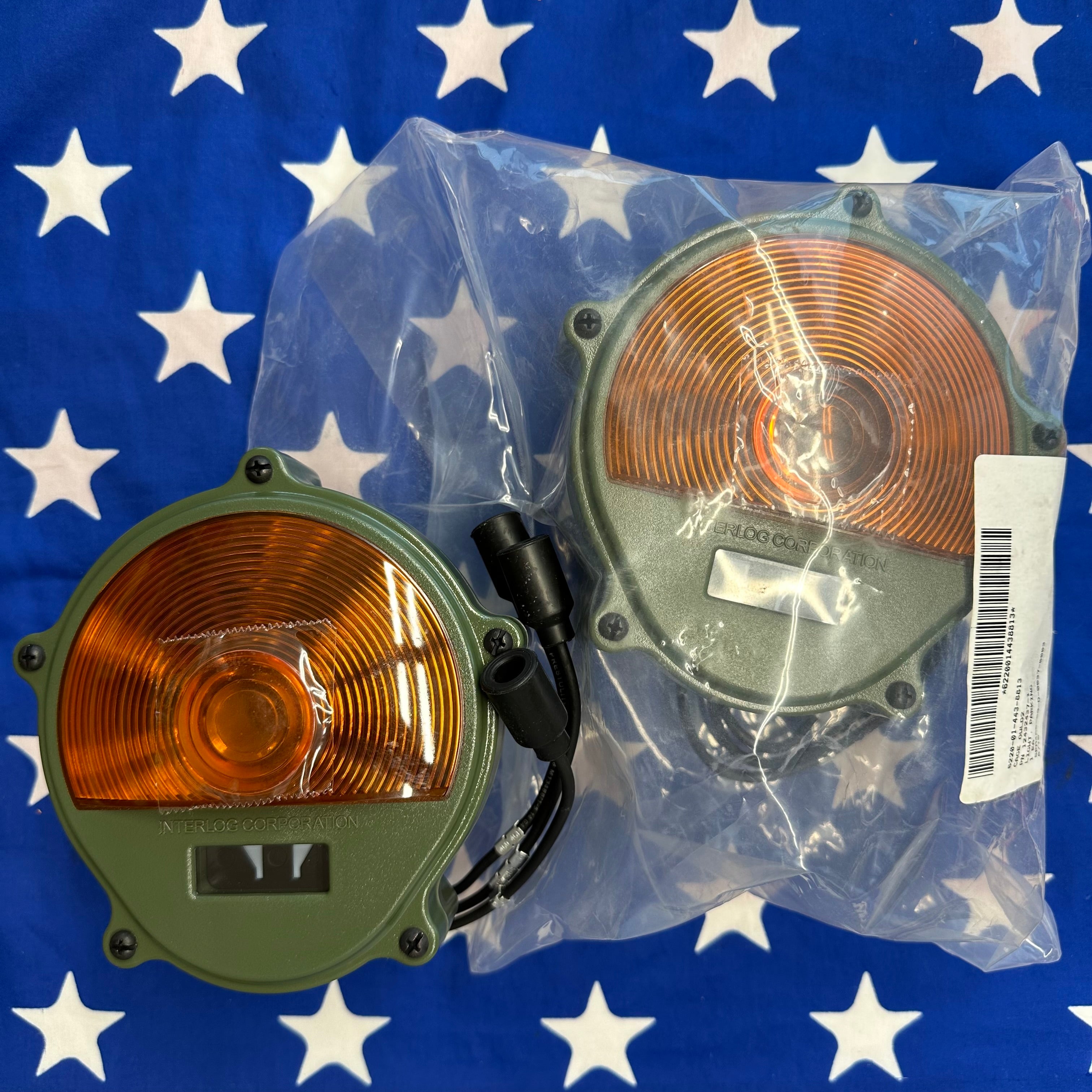 NOS Front Parking Light M151A2 HMMWV INTERLOG 24v – M151 Parts