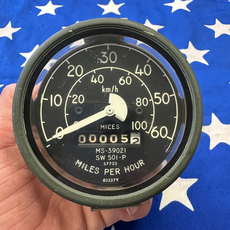 NOS M151A2 M561 Early HMMWV M35A2 A3 Stewart & Warner Speedometer MS39 ...