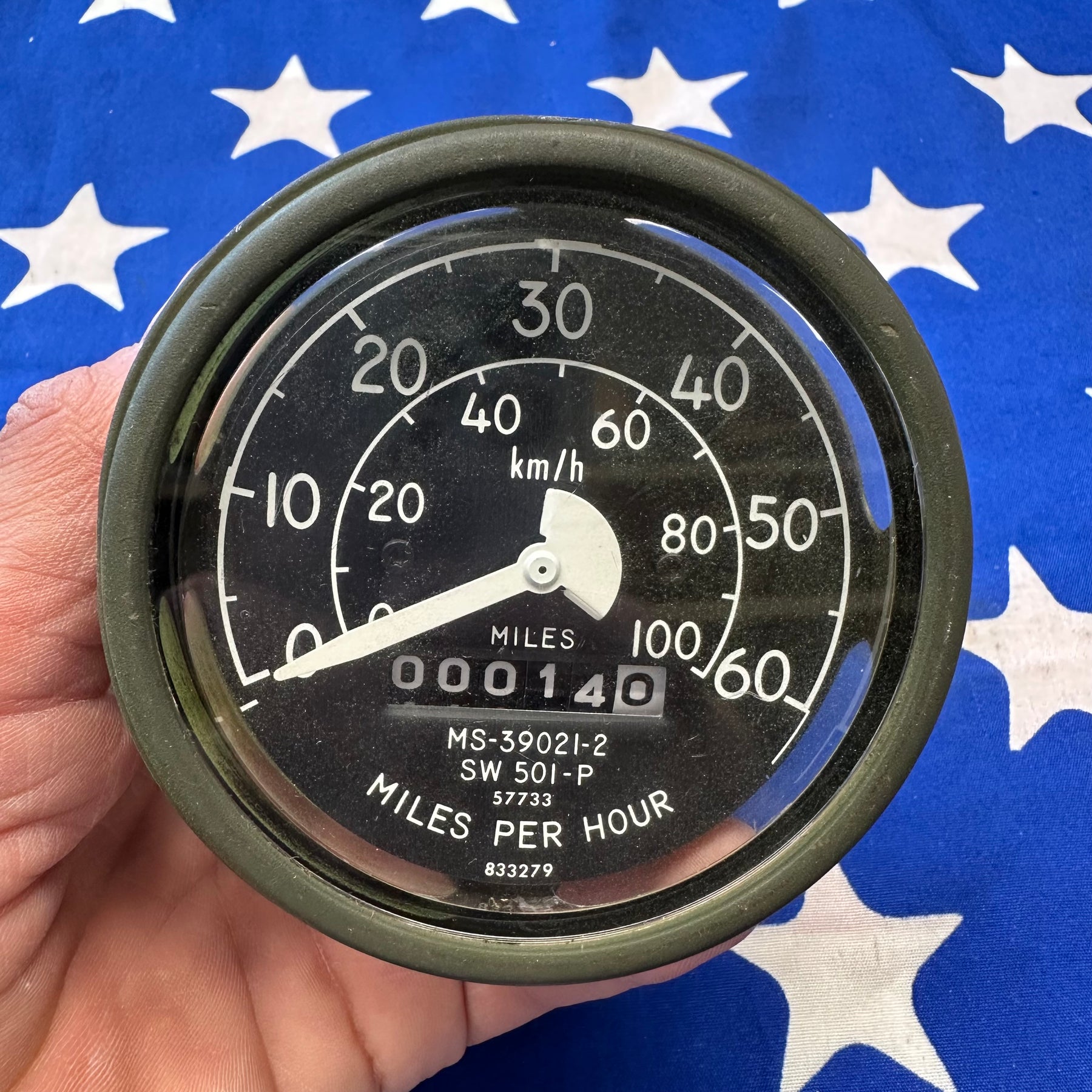 NOS Like NEW M151A2 M561 Early HMMWV M35A2 A3 Stewart & Warner Speedom ...