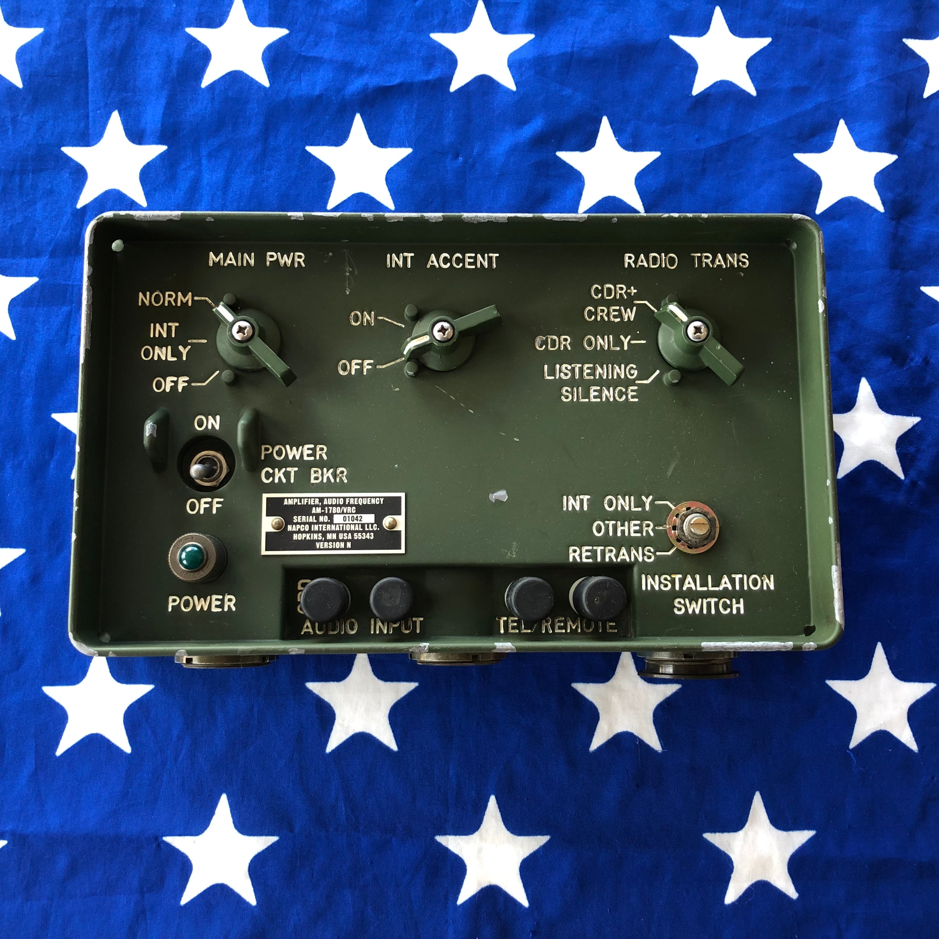 NOS AM-1780 VRC Amplifier VIC-1 Intercom System – M151 Parts