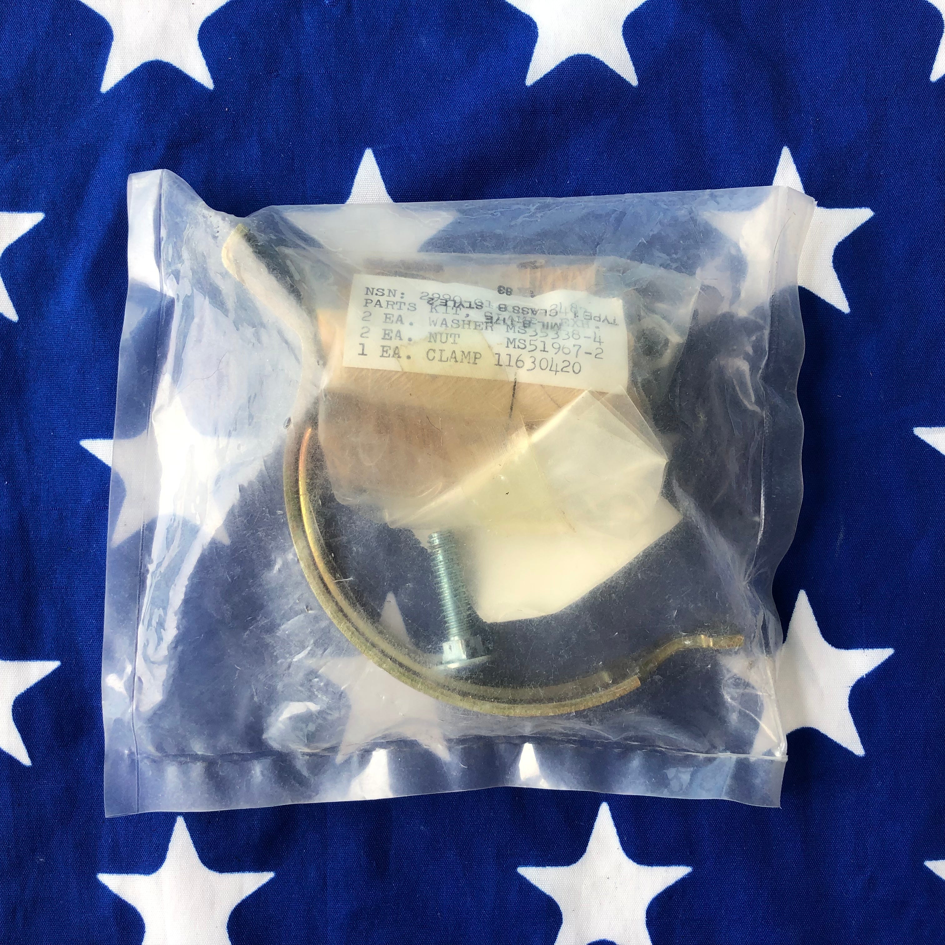 M151A2 NOS Exhaust System Support Clamps Kit – M151 Parts