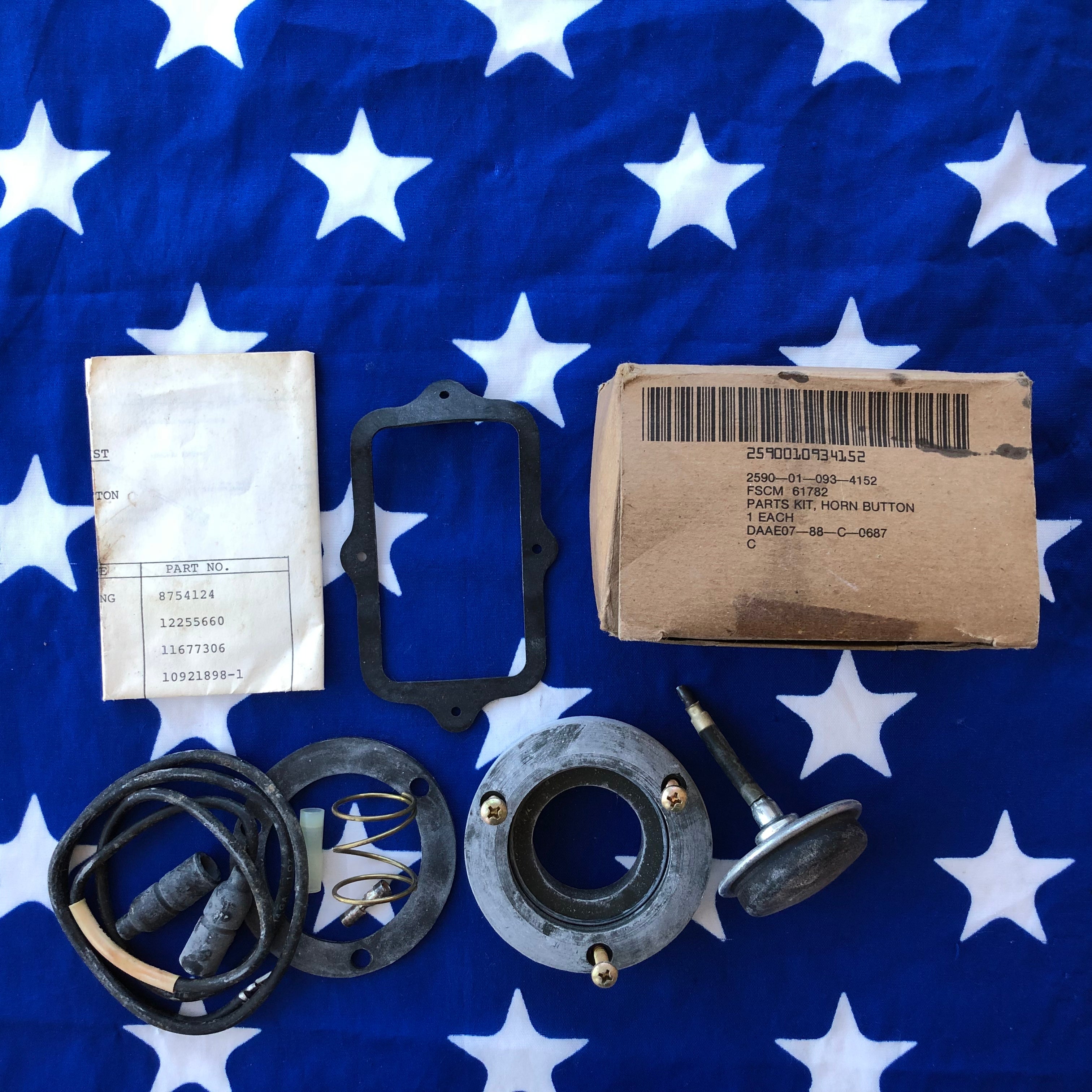 M-Series NOS 2.5 Ton & 5 Ton Horn Switch Upgrade kit – M151 Parts