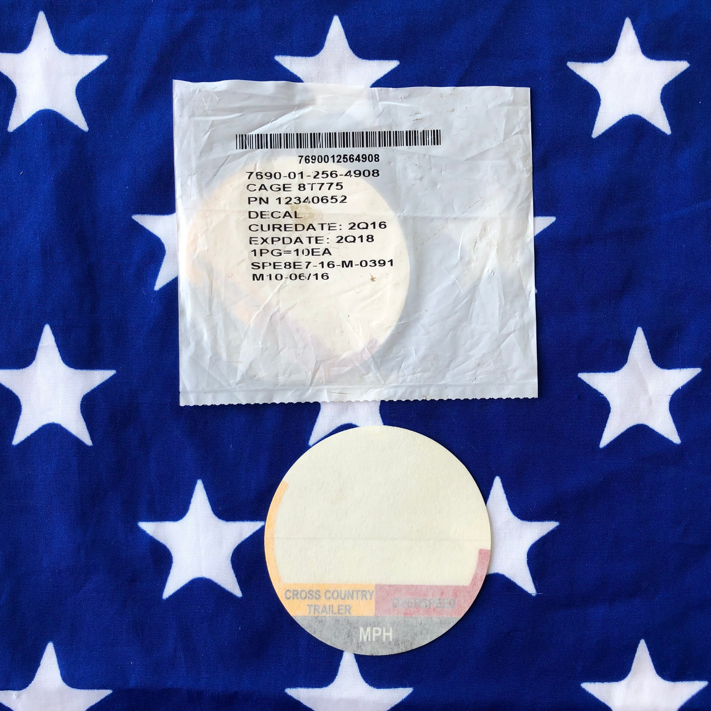 M-Series NOS Late Style Speedometer Decal – M151 Parts